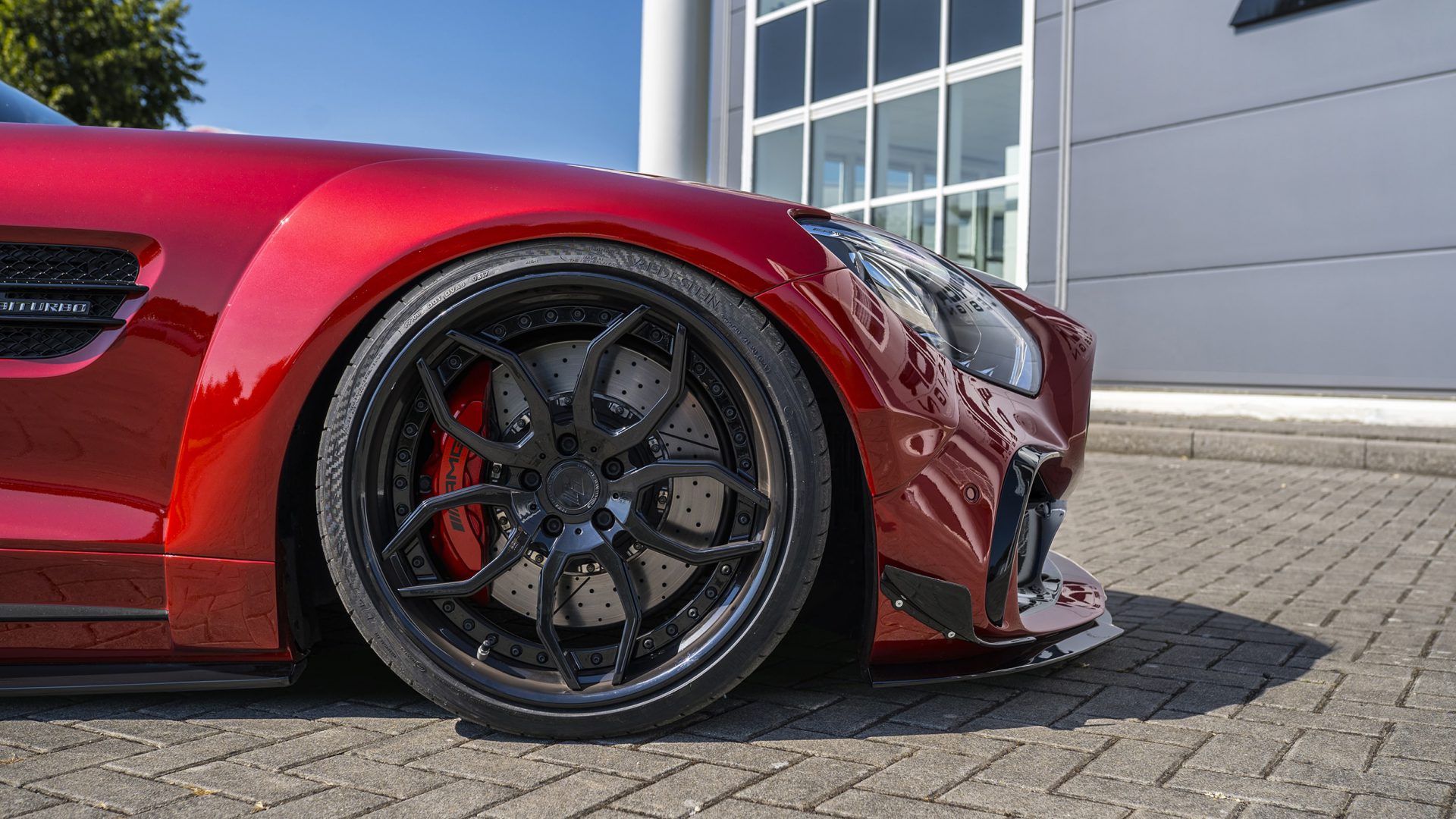 PRIOR-DESIGN PD700GTR WB Front Lip Spoiler for Mercedes-AMG GT/GTS